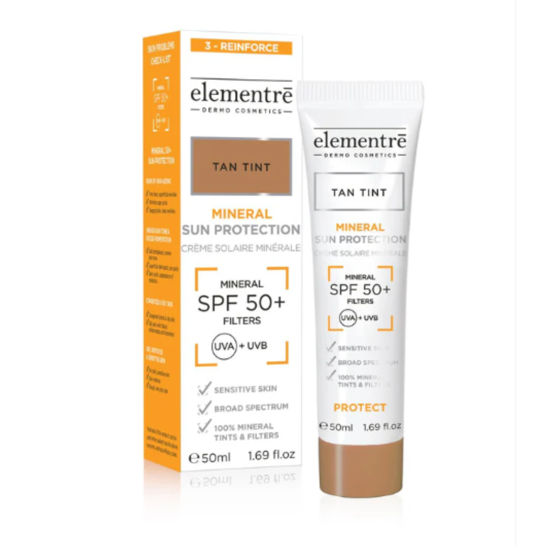 Elementre Mineral Sun Protection SPF50+ Tan Tint – Younique Aesthetics